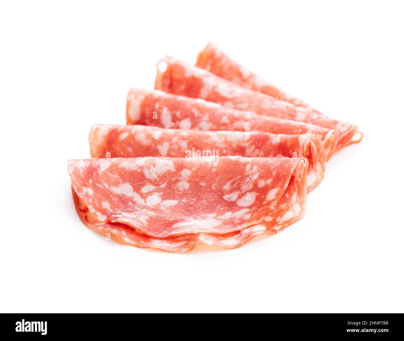Salami isolé hi-res stock photography and images - Alamy