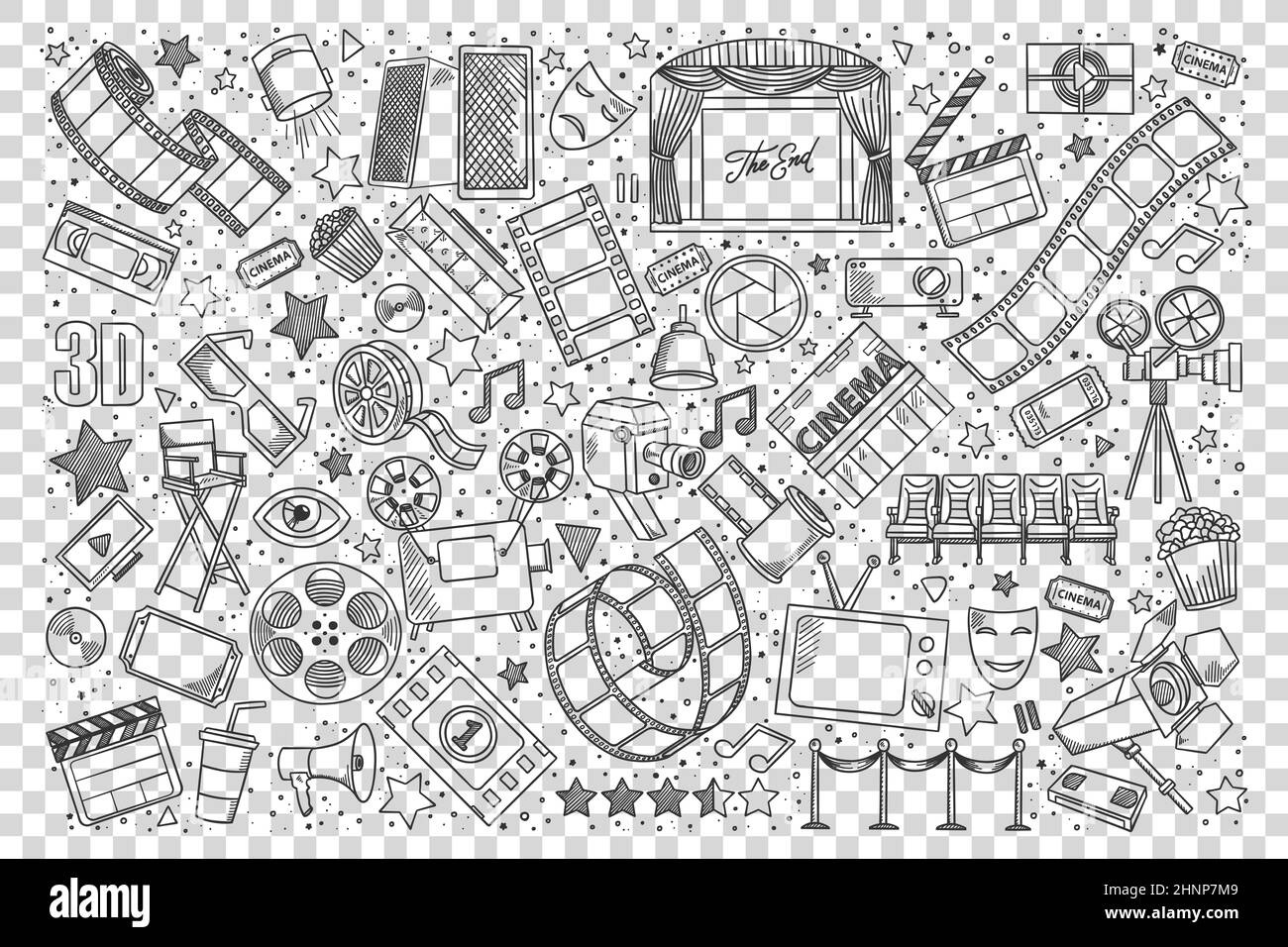 Chair sketches Black and White Stock Photos & Images - Alamy