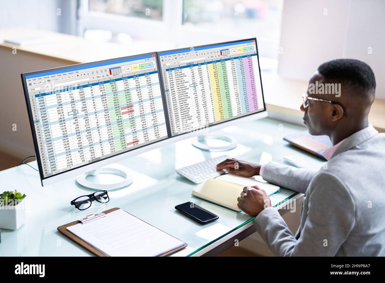 Medical Coding Bill And Billing Codes Spreadsheets Stock Photo - Alamy