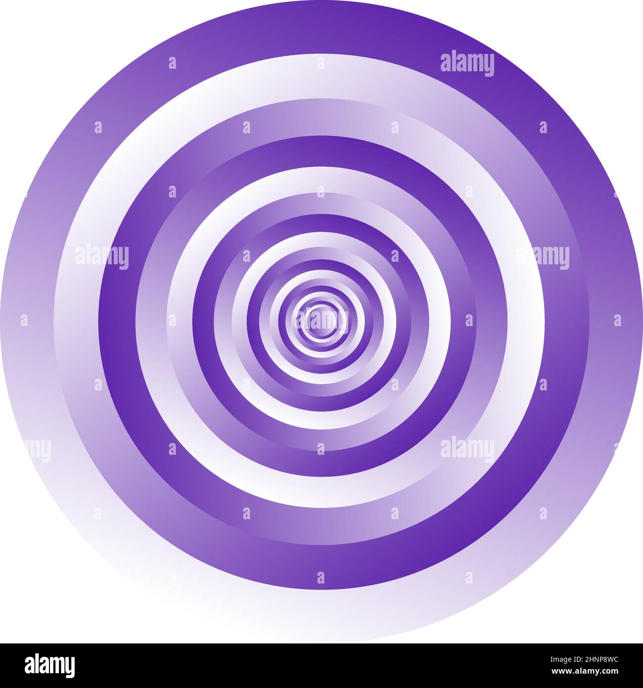 Geometric circle design shape with random shaded, gradient fill - stock ...