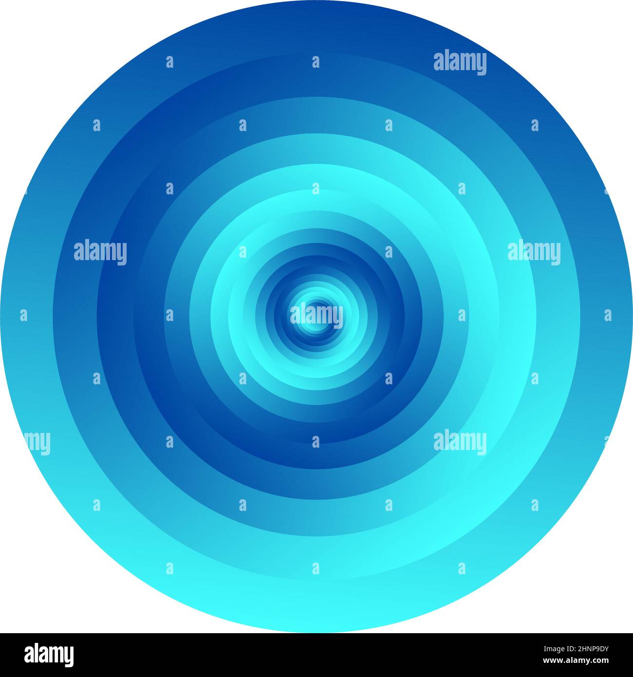 Geometric circle design shape with random shaded, gradient fill - stock ...