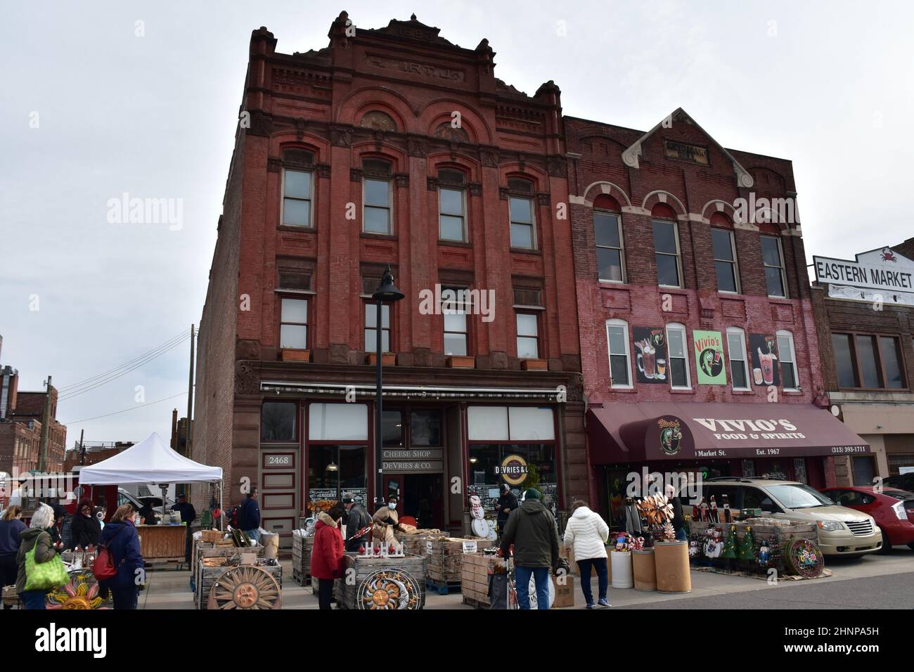 Grand historic original 1880s shopfronts in the Eastern Market area of ...
