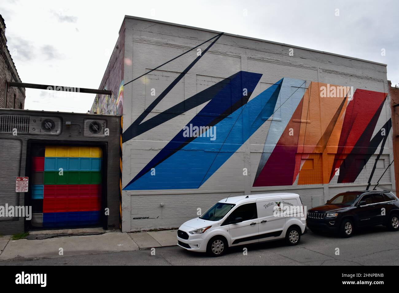 2019 abstract graffiti by British artist Remi Rough in the Eastern ...