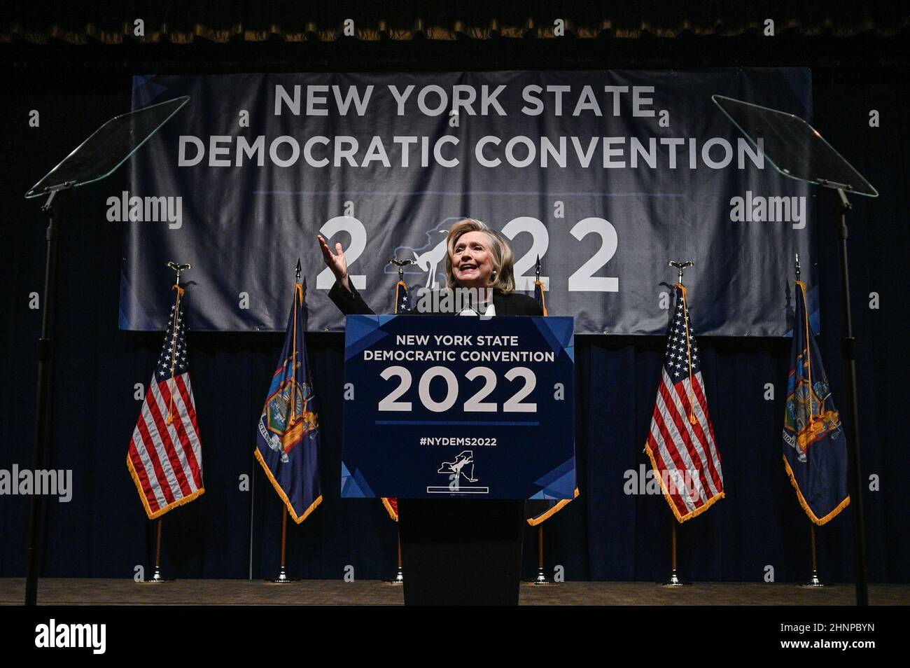 Hillary Clinton, former United States Secretary of State, speaking at ...