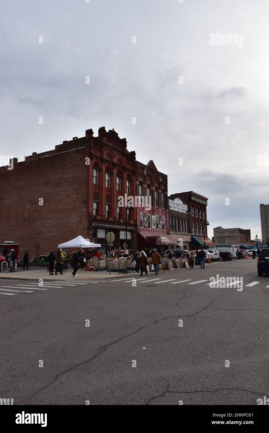 Grand historic original 1880s shopfronts in the Eastern Market area of ...