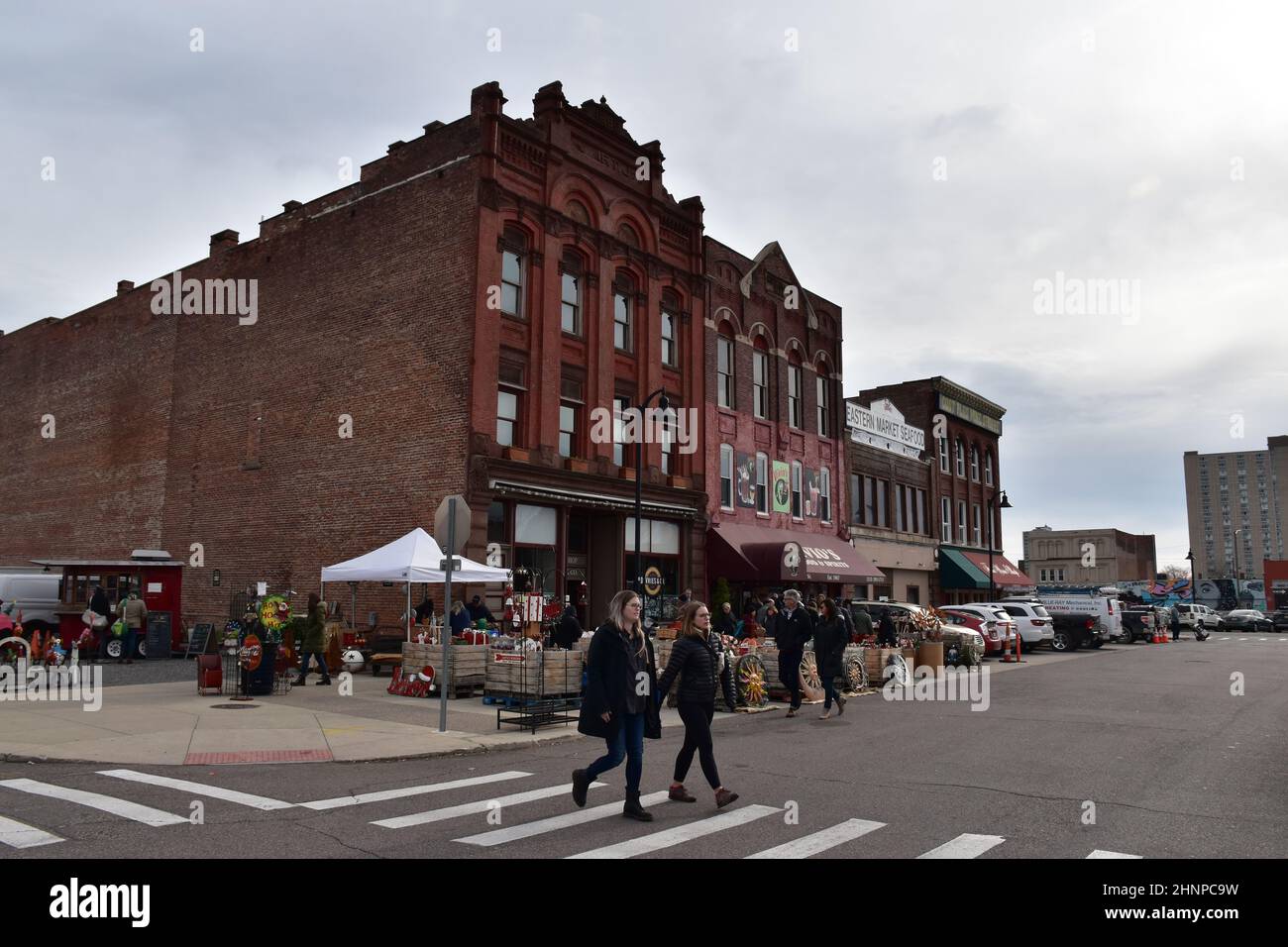 Grand historic original 1880s shopfronts in the Eastern Market area of ...