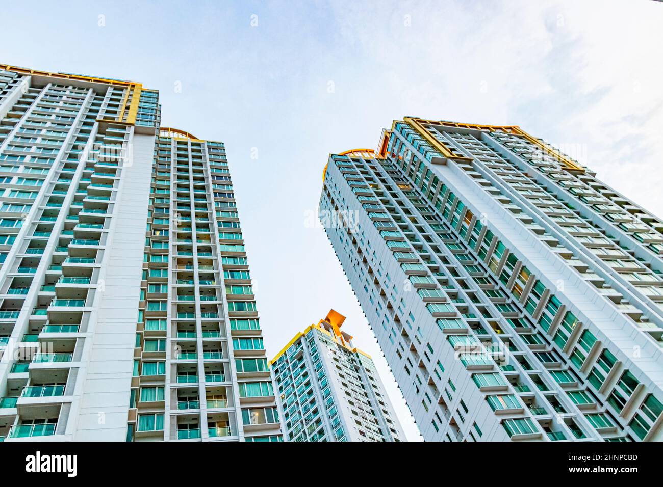 Bangkok Thailand modern colorful architecture buildings Skyscraper and ...
