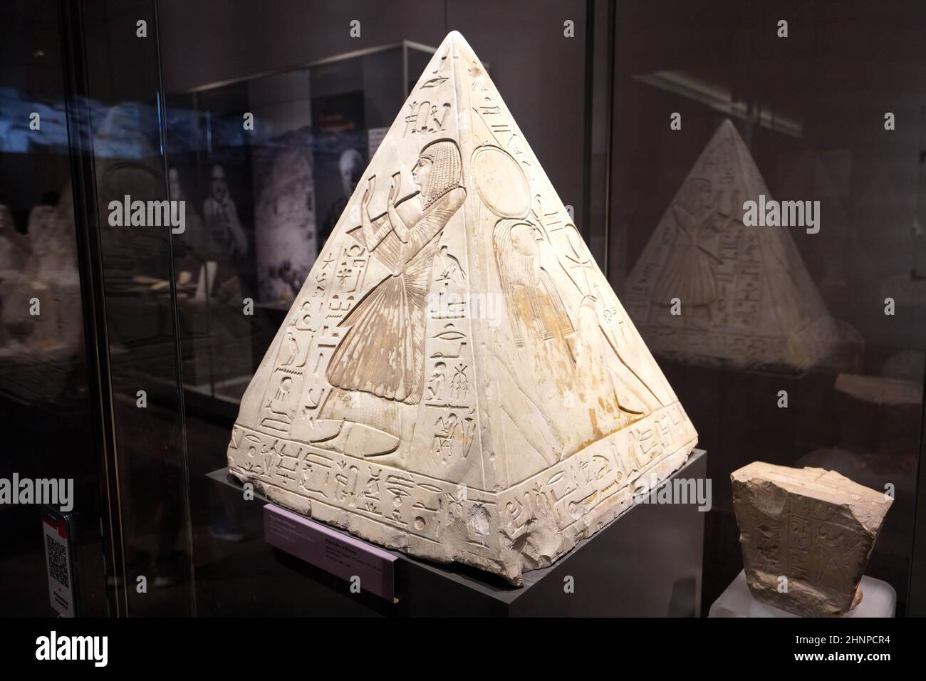Egyptian pyramidion of ramose hi-res stock photography and images - Alamy