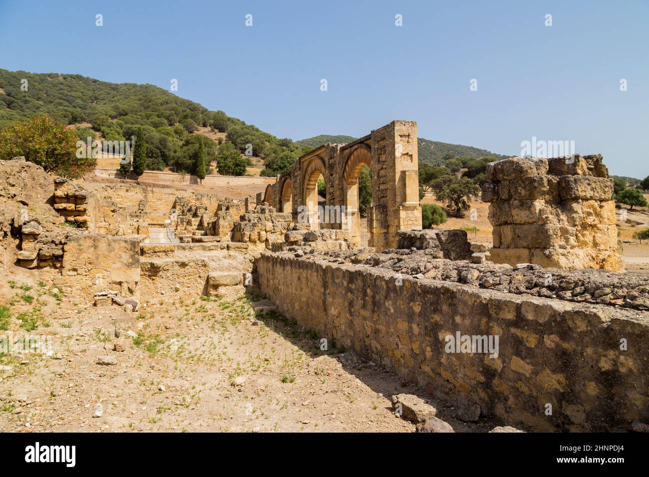 Palace of Medina Azahara Stock Photo - Alamy