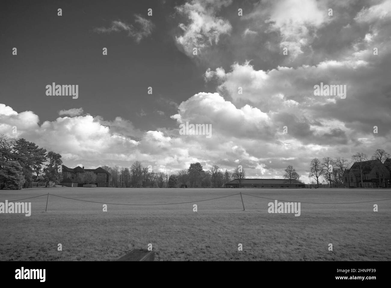 Sky clouds wide background Black and White Stock Photos & Images - Alamy