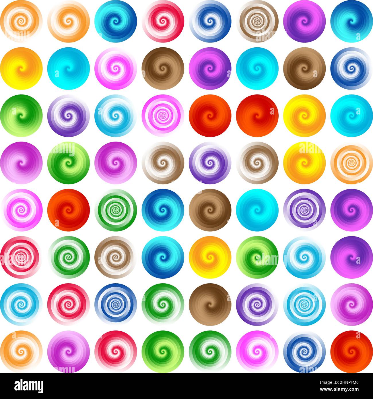 Geometric circle design shape with random shaded, gradient fill - stock ...