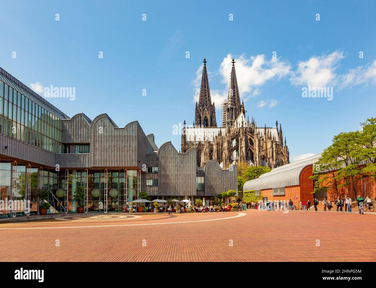 The museum Ludwig for modern art in Cologne Stock Photo - Alamy