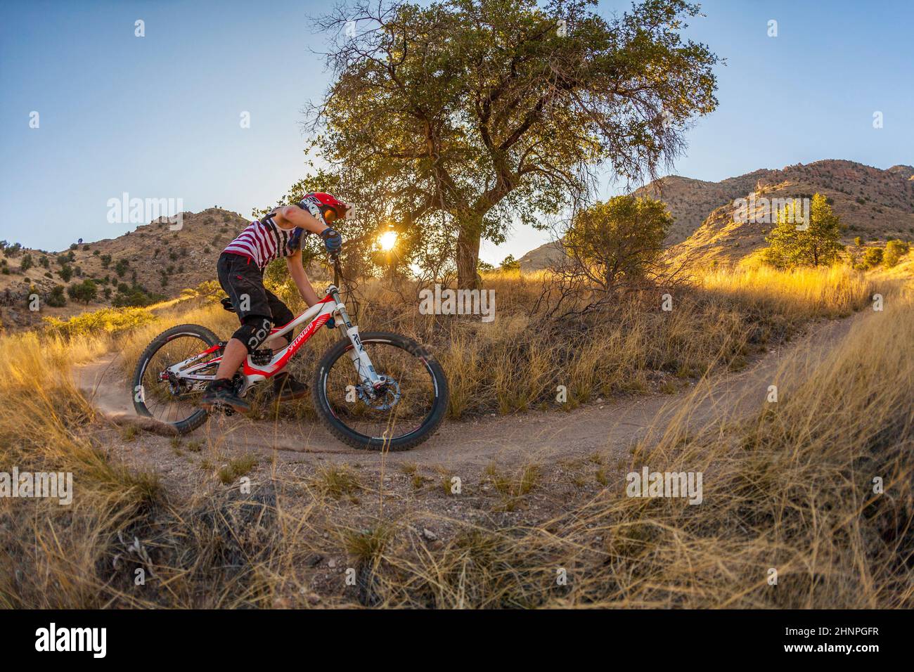 downhill rider Simon Seeholzer at training Stock Photo - Alamy
