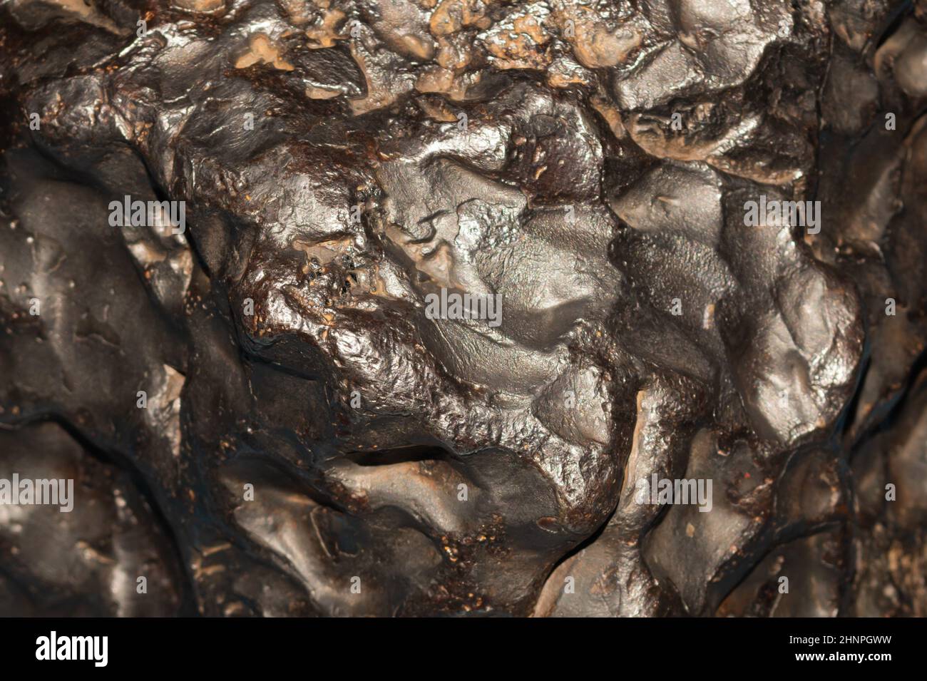 Meteorite texture background. meteorite surface close up. stone ...