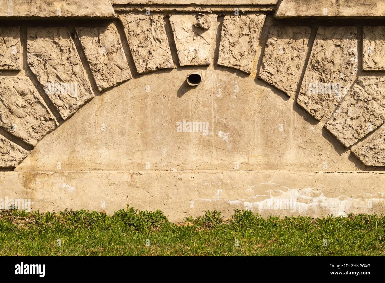 Old brick wall background with copy space. wall from squared bricks ...