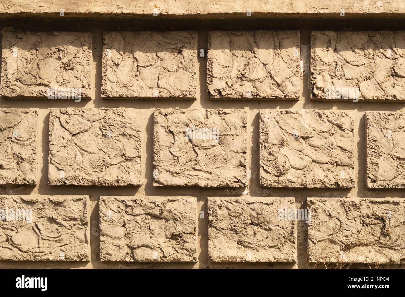 Old brick wall background. wall from squared bricks. cracked stone wall ...