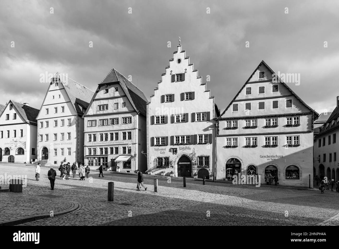 Market house ancient place Black and White Stock Photos & Images - Alamy