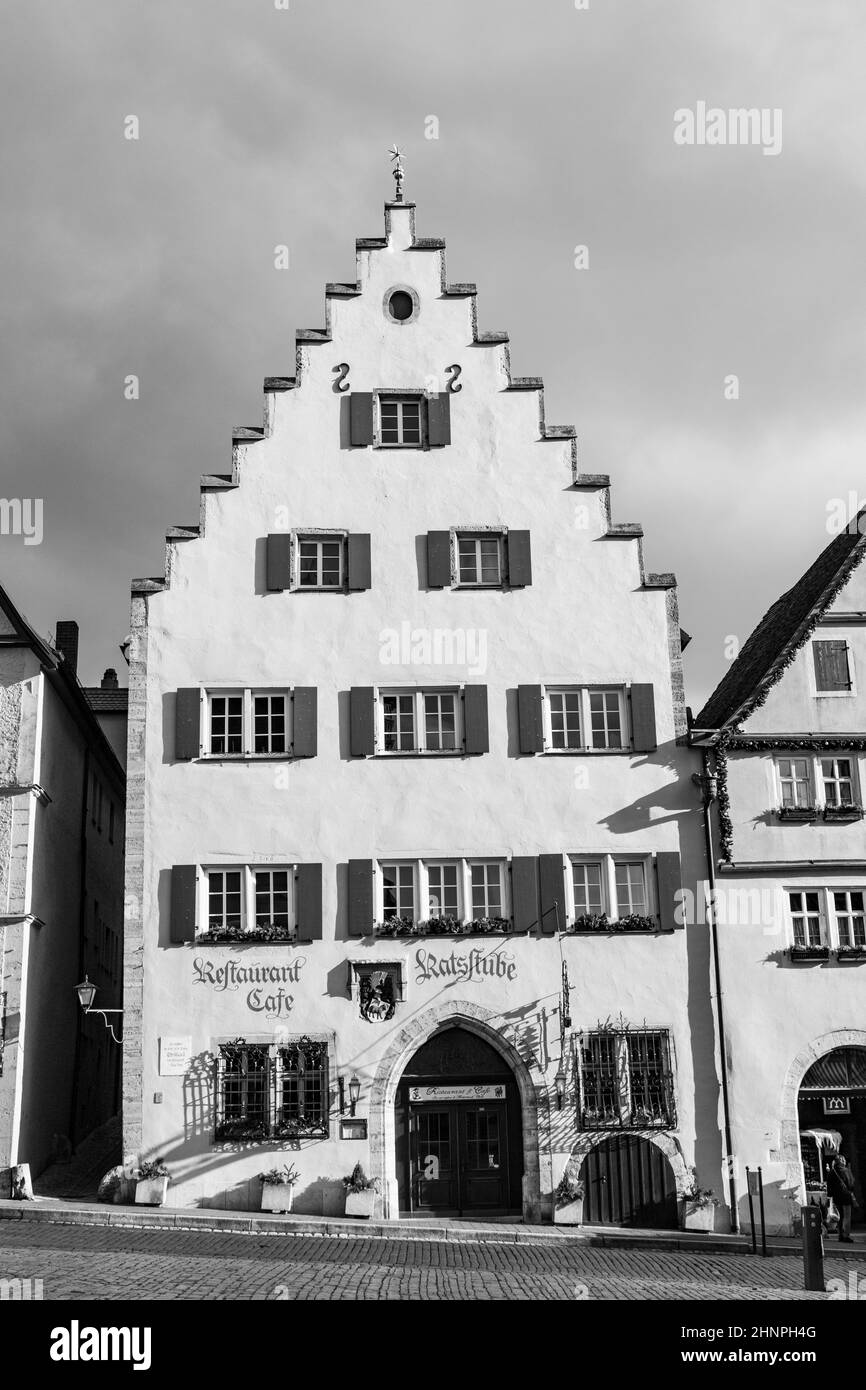 Market house ancient place Black and White Stock Photos & Images - Alamy