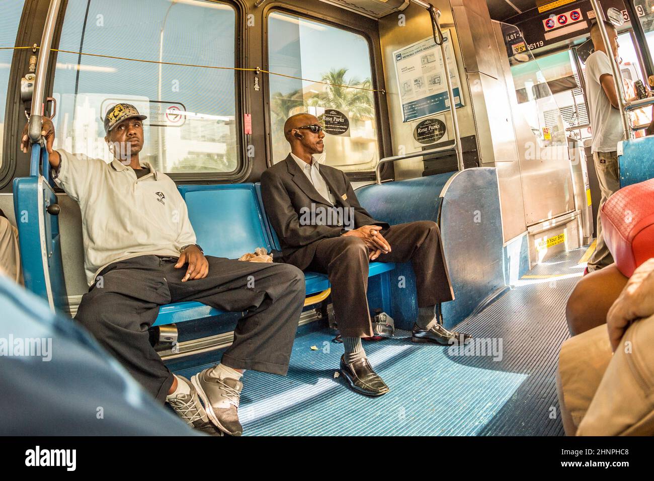 People sitting in bus hi-res stock photography and images - Alamy