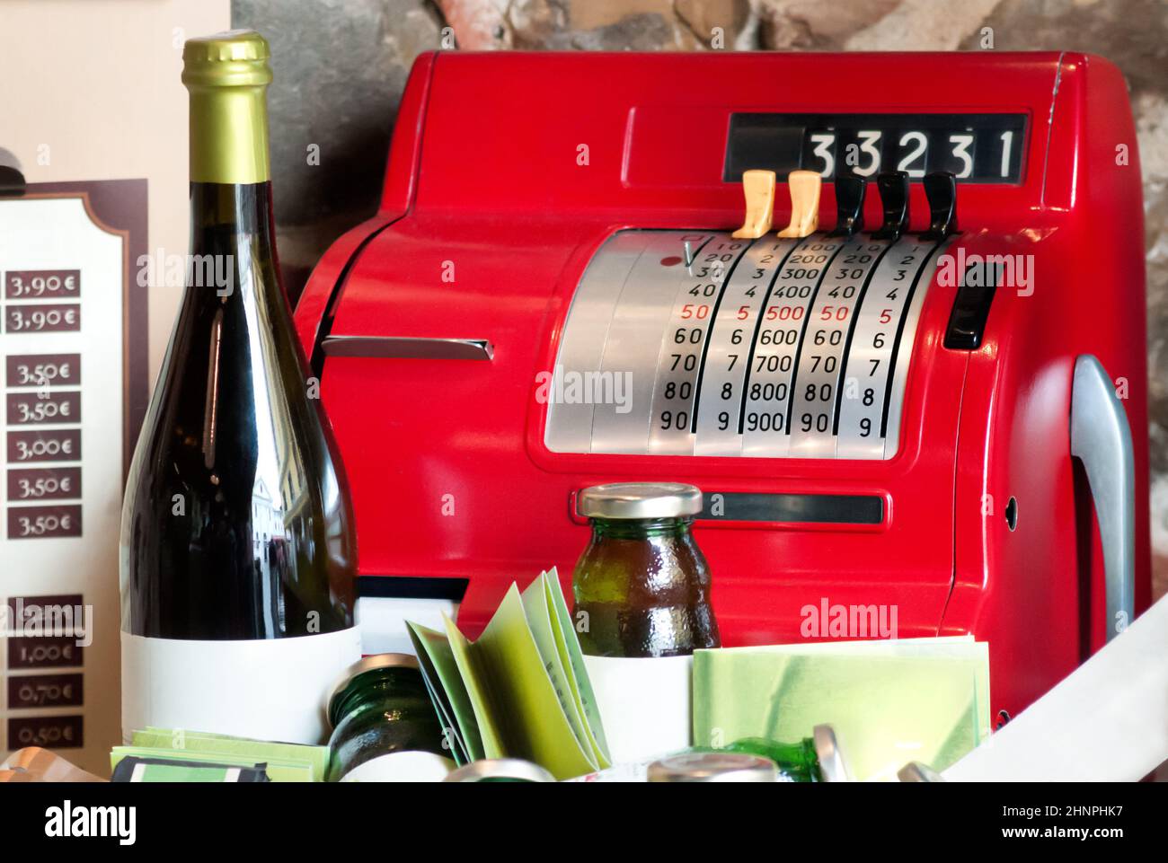 Old cashier counter hi-res stock photography and images - Alamy