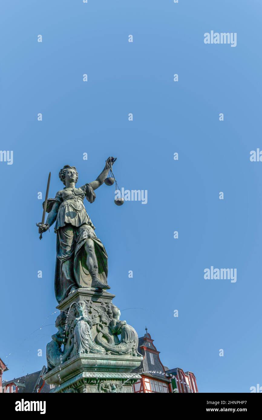 Statue Of Justice Frankfurt at Lori Birdwell blog