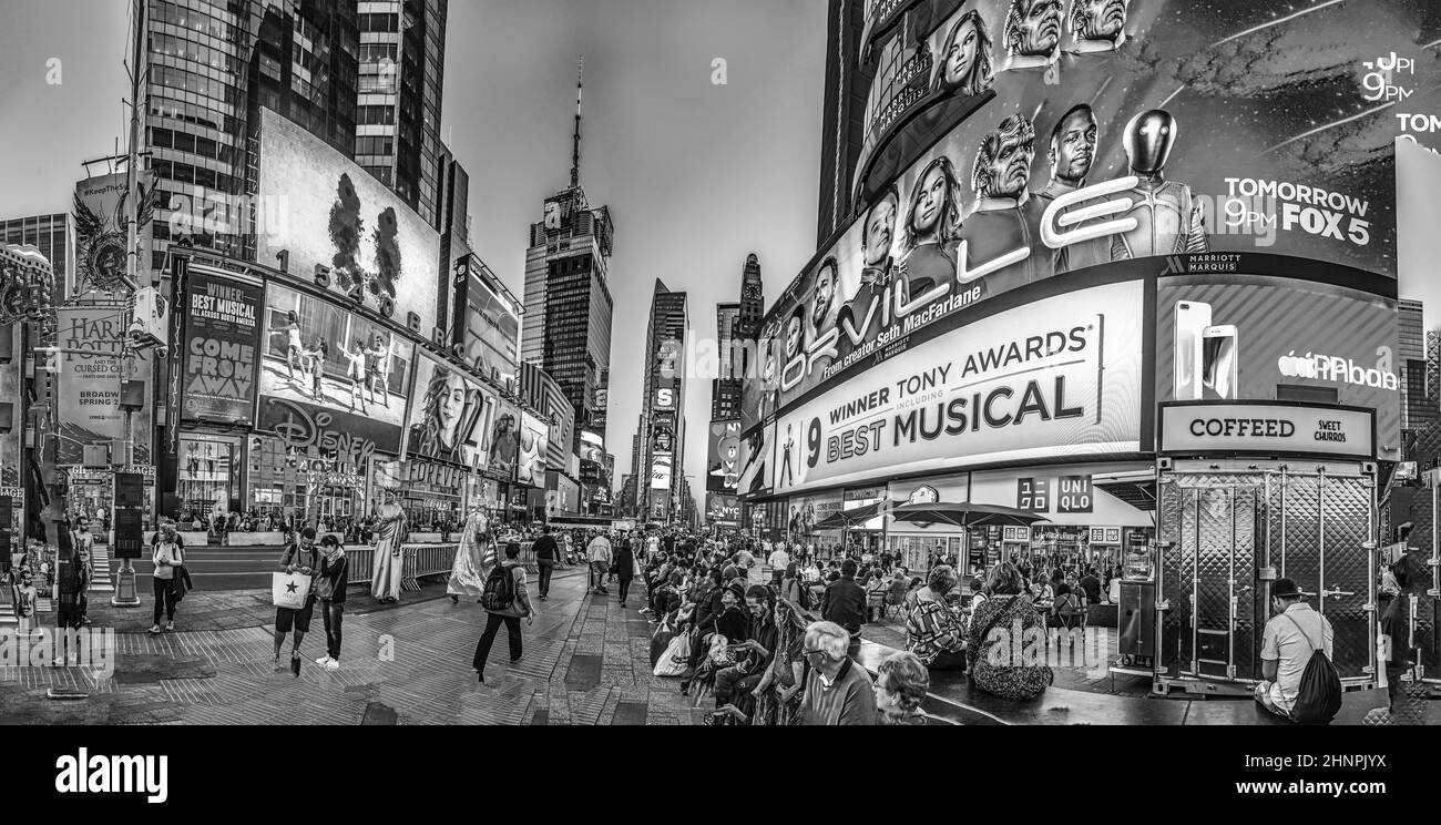 Vintage times square new york hi-res stock photography and images - Alamy