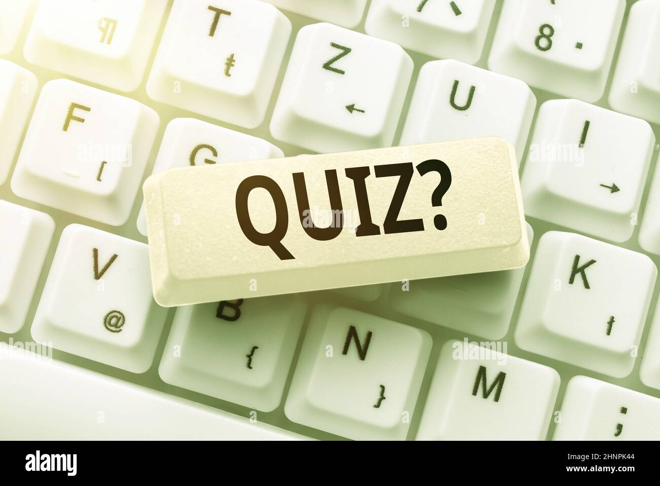 Handwriting text Quiz Question, Business concept test of knowledge as ...