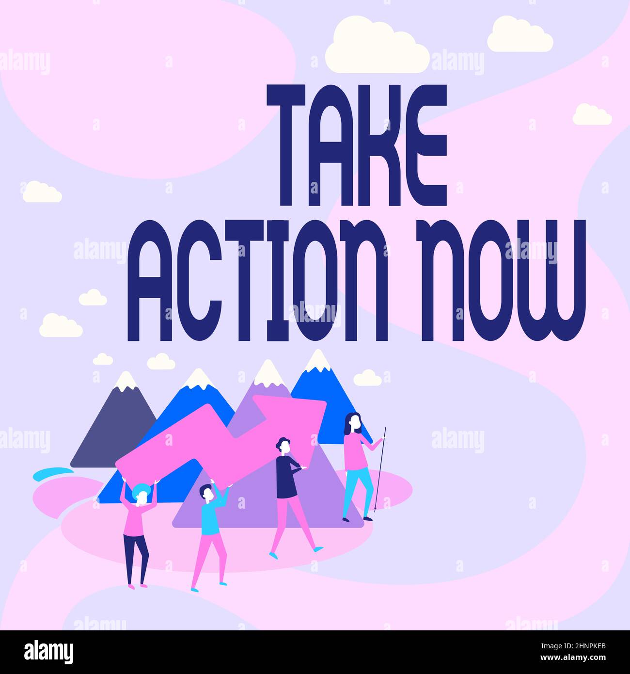 Writing displaying text Take Action Now, Internet Concept do something ...