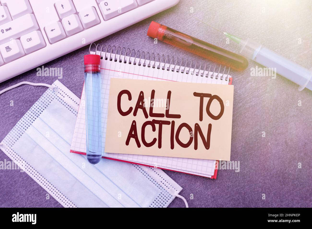 Text sign showing Call To Action, Concept meaning exhortation do ...