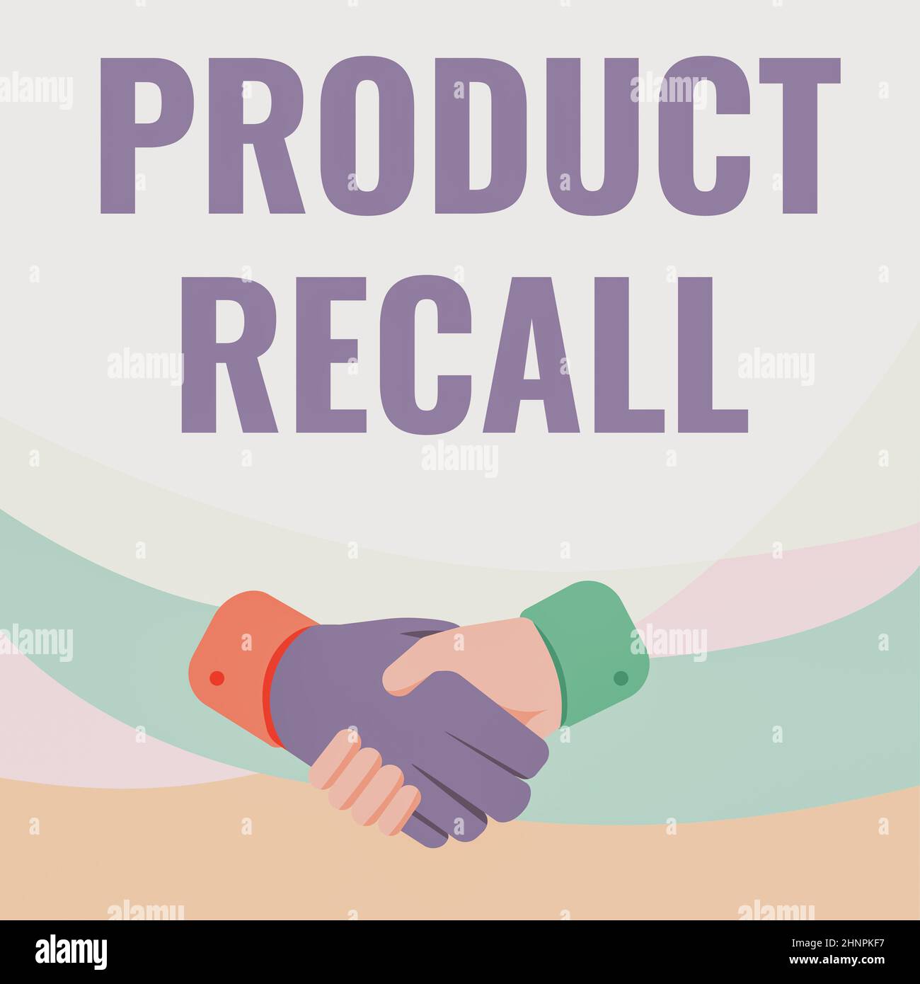 Inspiration showing sign Product Recall, Business concept Request by a ...