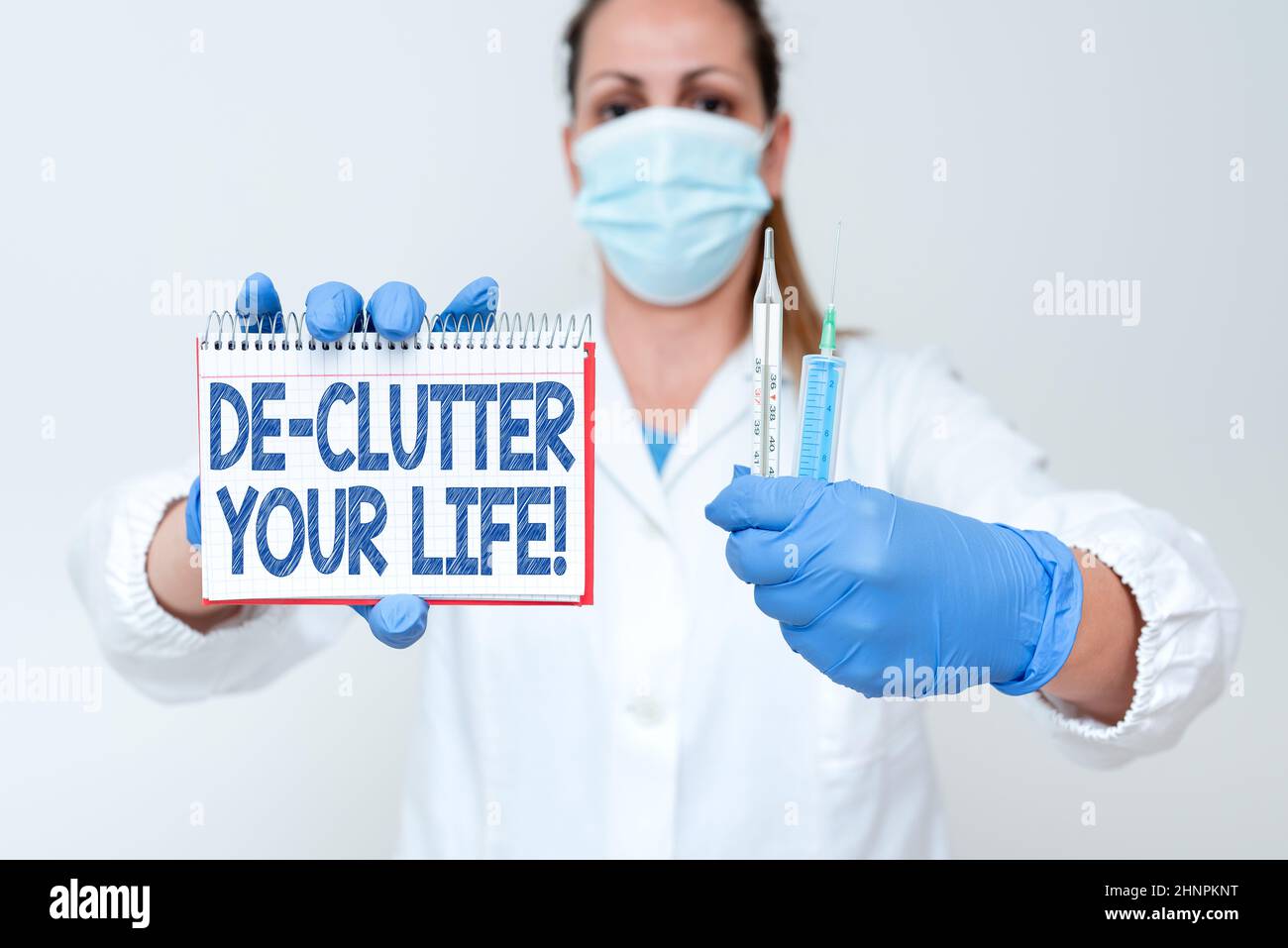 Sign displaying De Clutter Your Life, Conceptual photo remove ...