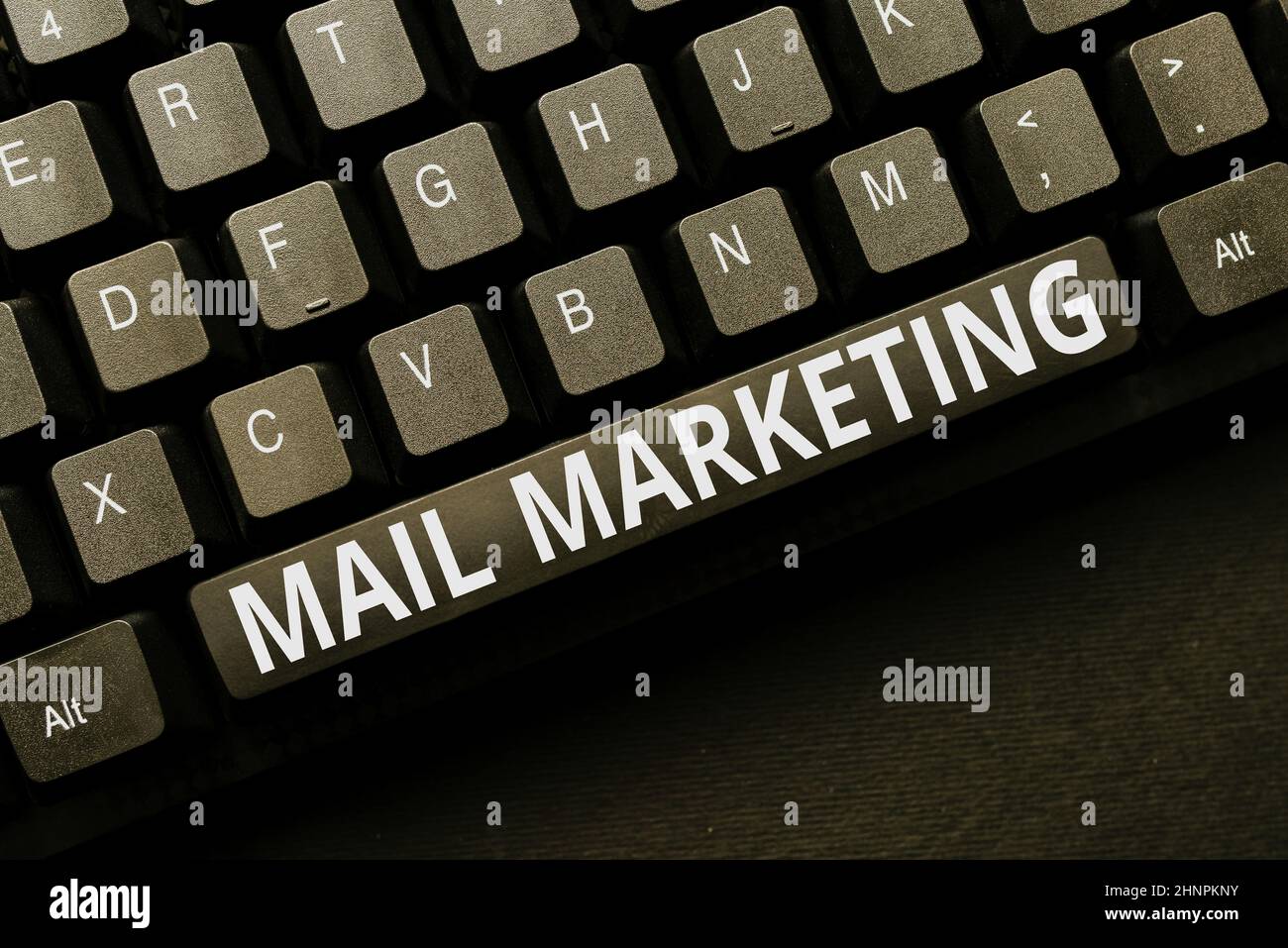 Sign displaying Mail Marketing, Conceptual photo Act of sending a ...