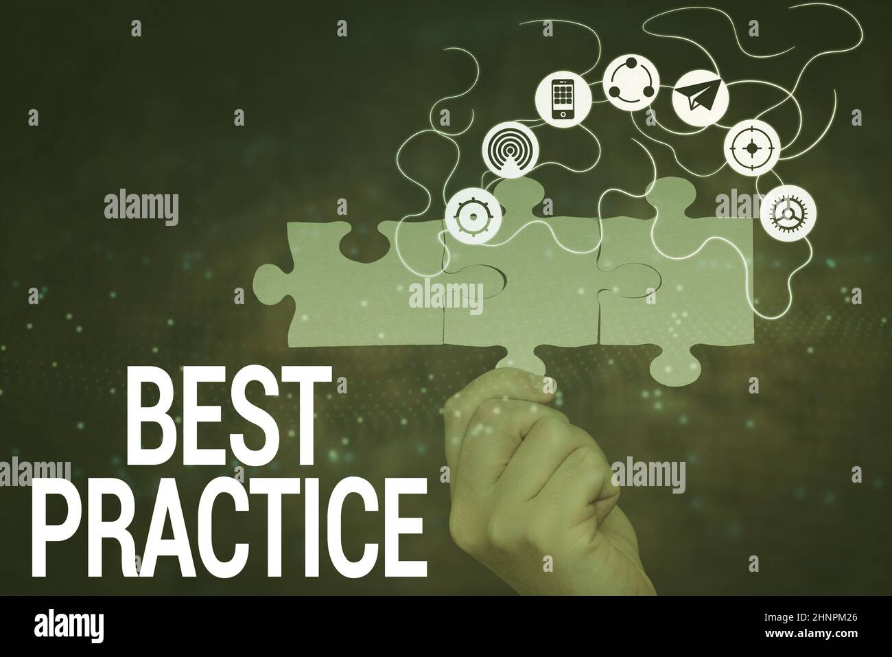 Sign displaying Best Practice, Business showcase commercial procedures ...