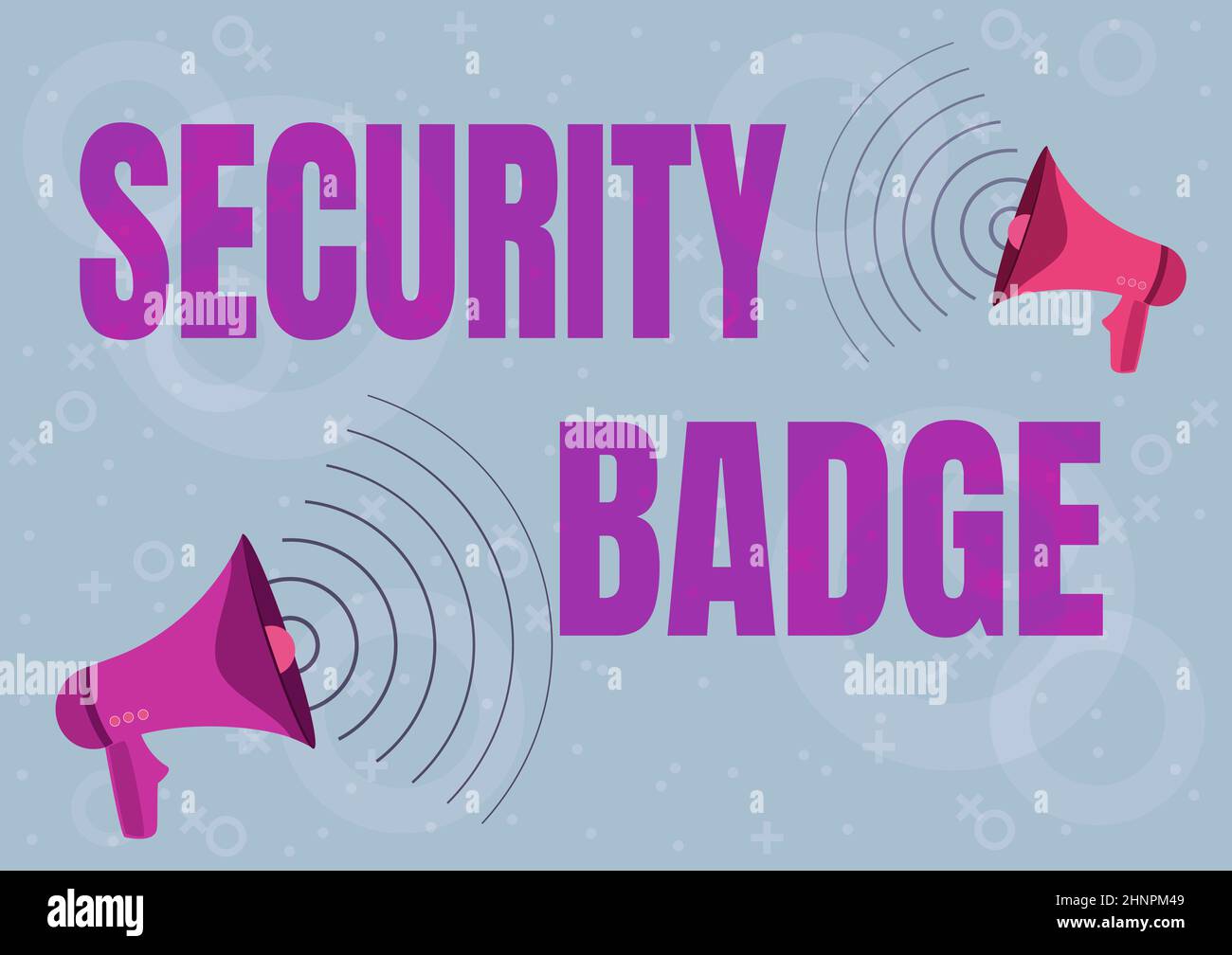 Writing displaying text Security Badge, Business approach Credential ...