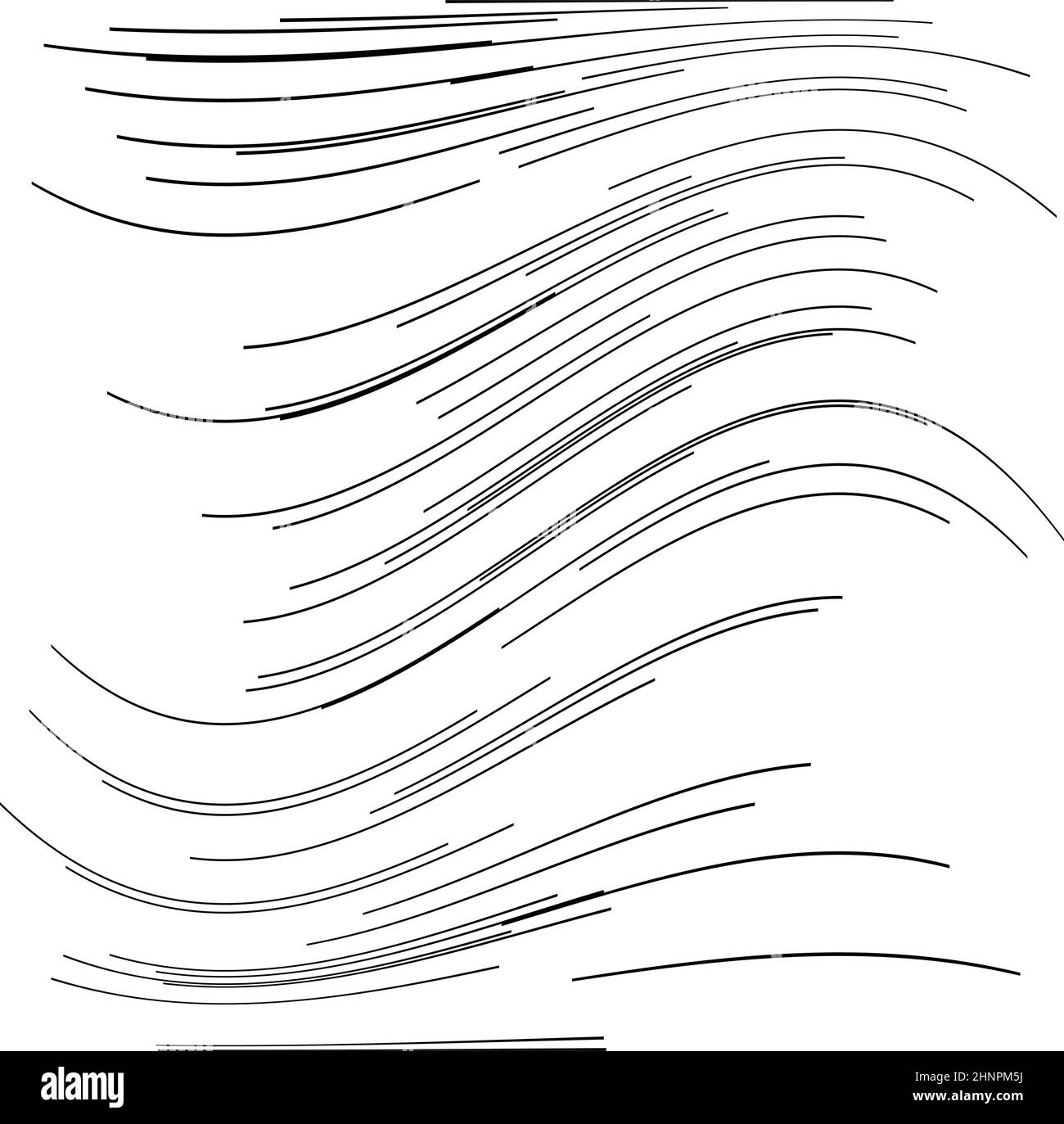 Wavy, waving, wave lines, stripes pattern, texture - stock vector ...