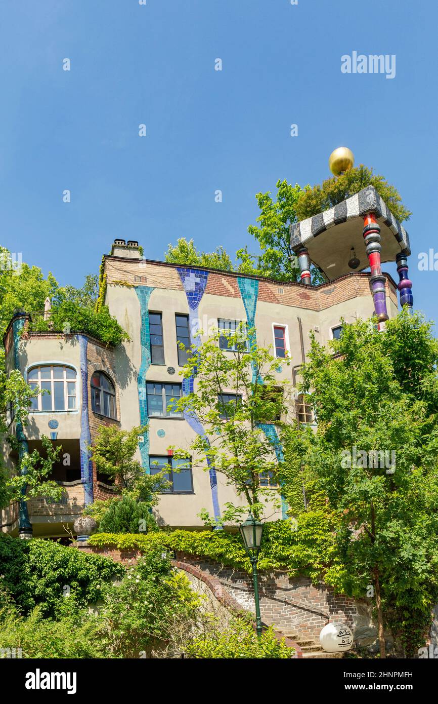 Hundertwasser style hi-res stock photography and images - Alamy