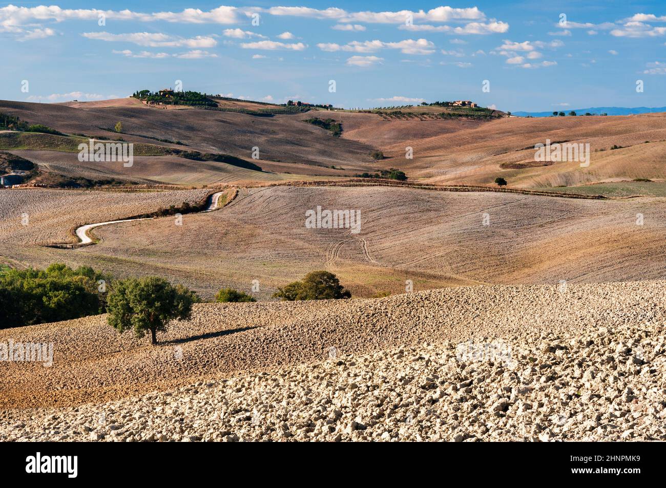 Autumn scenic landscape in Tuscany, Italy Stock Photo - Alamy