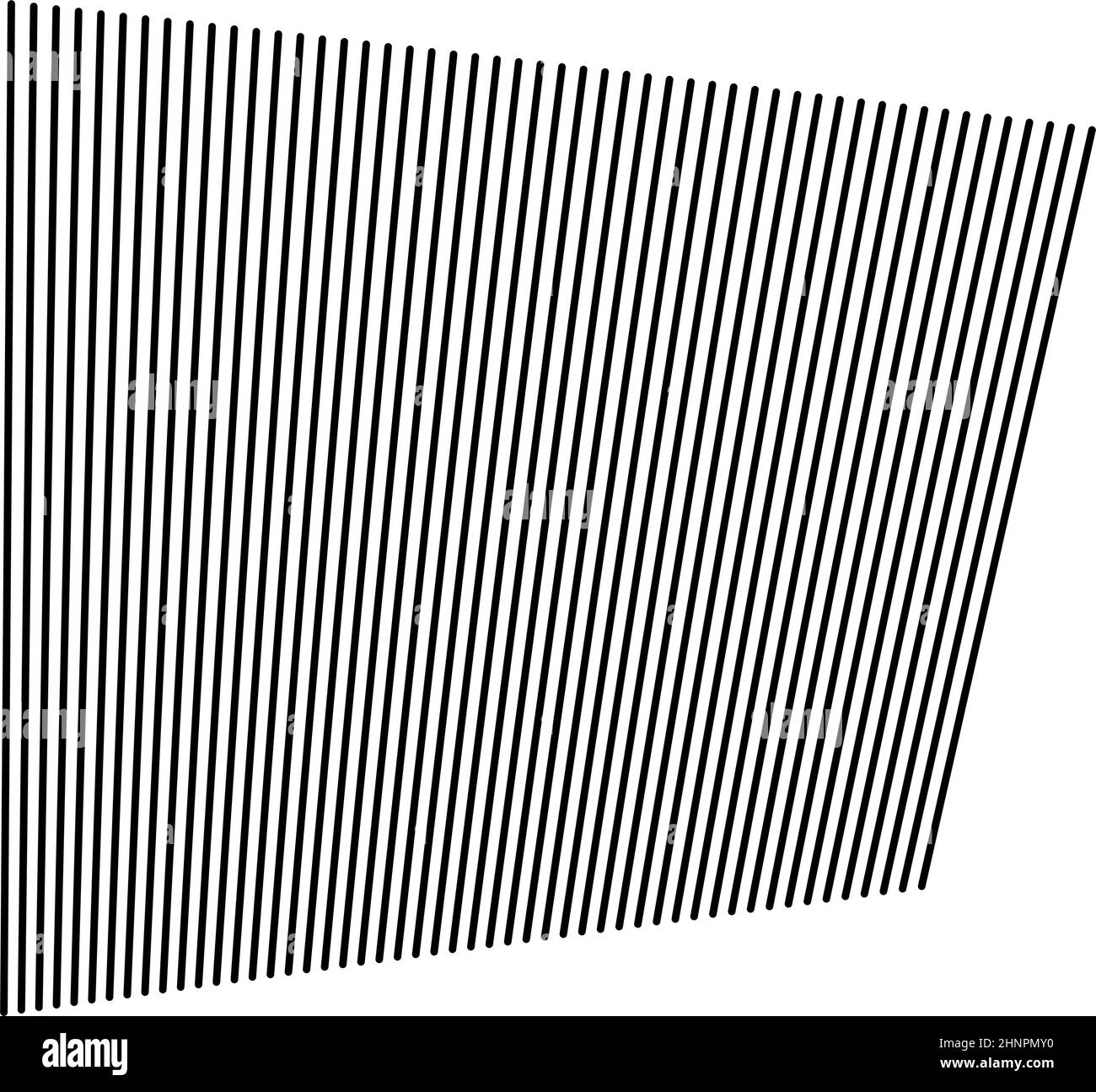 Straight parallel lines 3d perspective element - stock vector ...