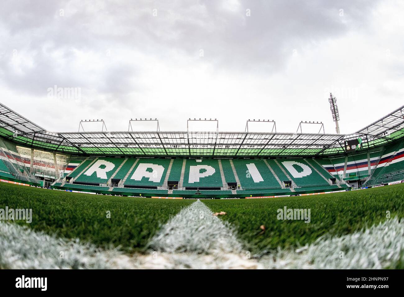 VIENNA, 17-02-2022, Allianz Stadion, football, UEFA Europa Conference ...