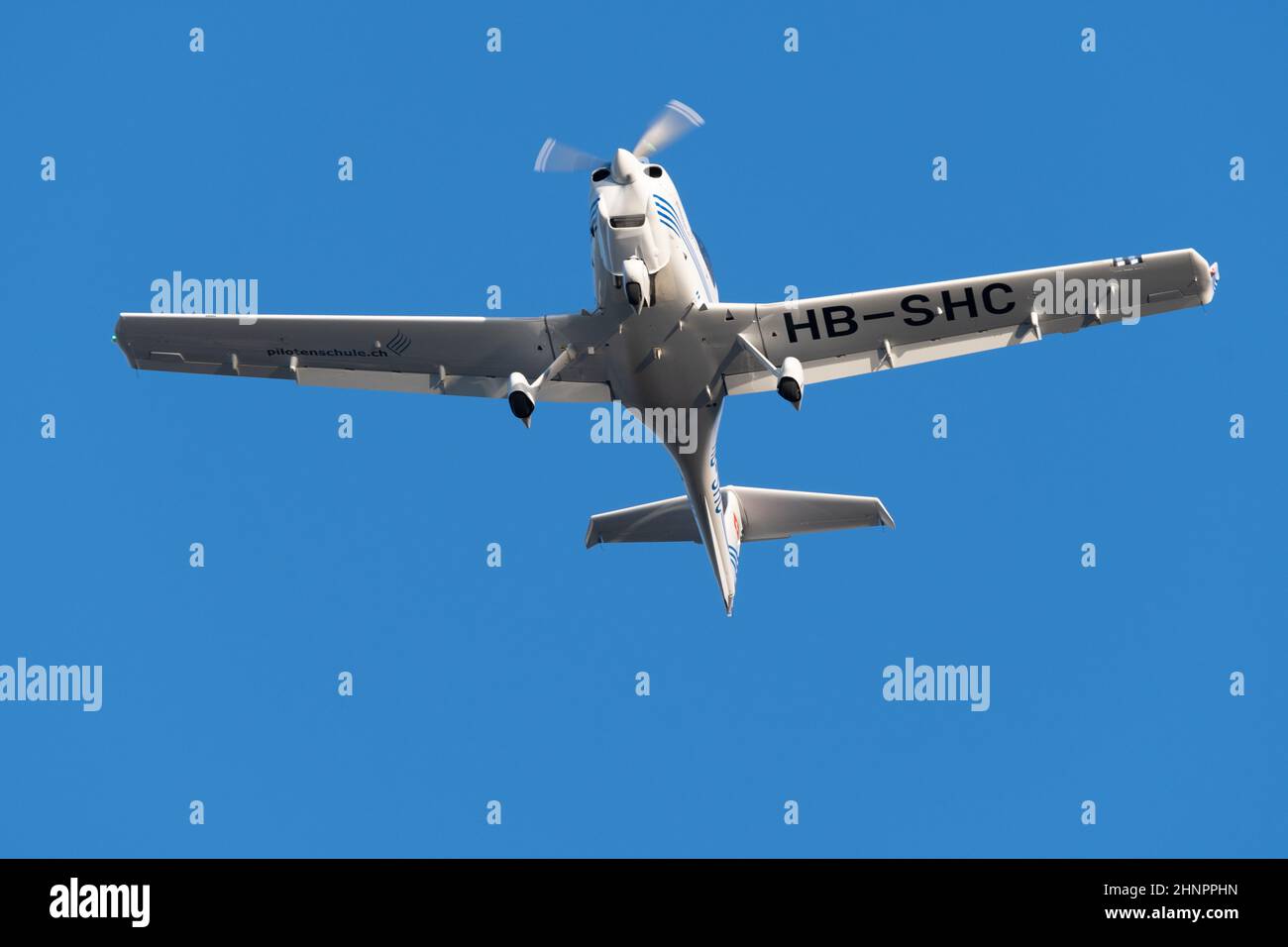 Saint Gallen, Altenrhein, Switzerland, February 9, 2022 Diamond DA40 ...