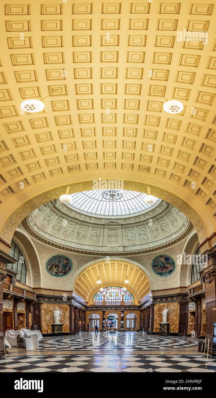 inside the old Kurhaus in Wiesbaden Stock Photo - Alamy
