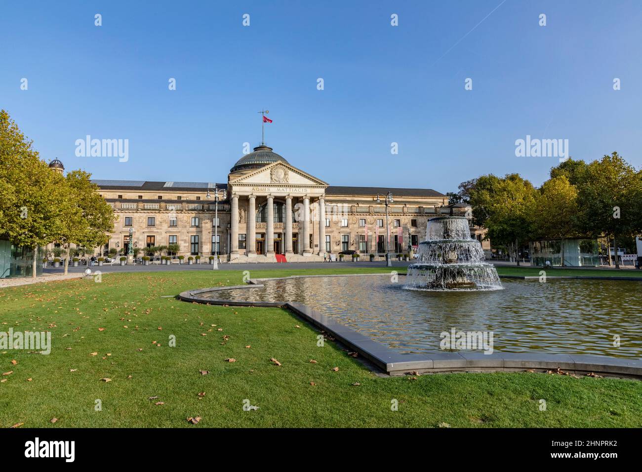 old Kurhaus in Wiesbaden Stock Photo - Alamy