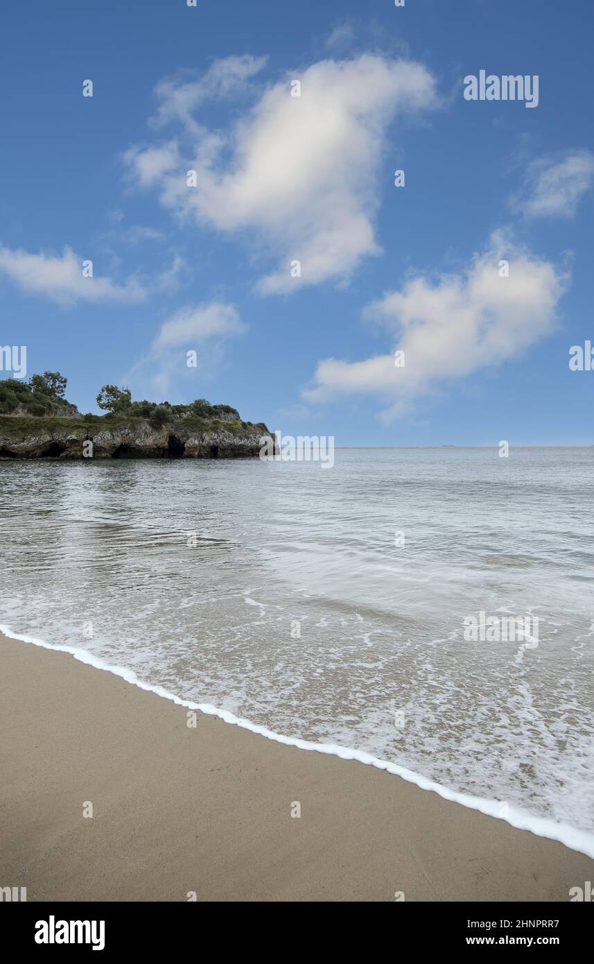 Detail of famous rock formation on a beach, erosion and nature, tourist ...