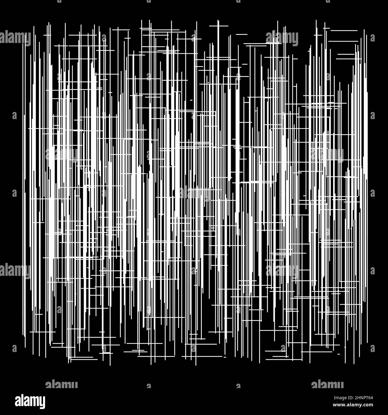 Grid, mesh of random lines. Reticle, grating, crosshatch pattern, texture. Intersecting lines ...