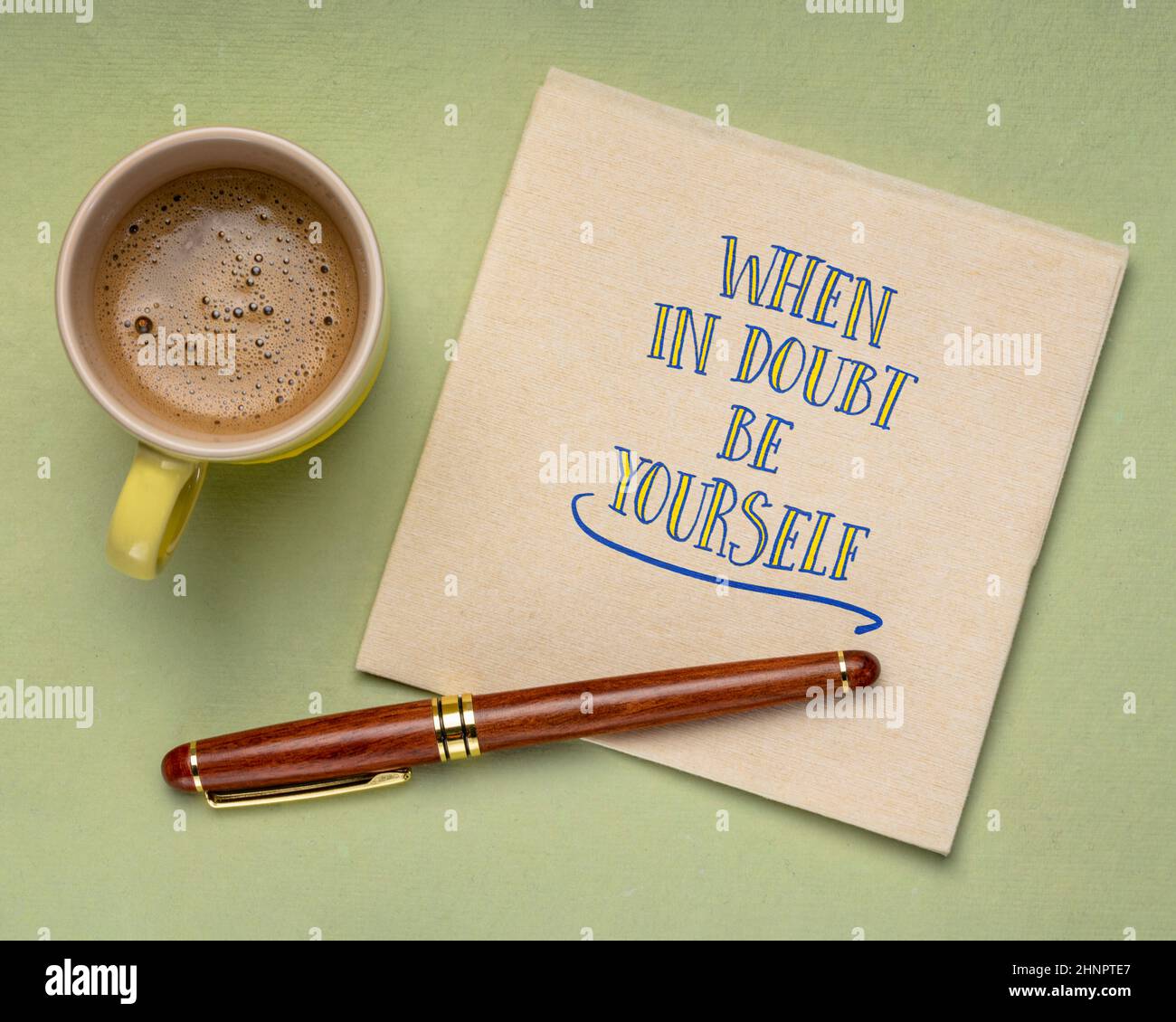 When in doubt hi-res stock photography and images - Alamy