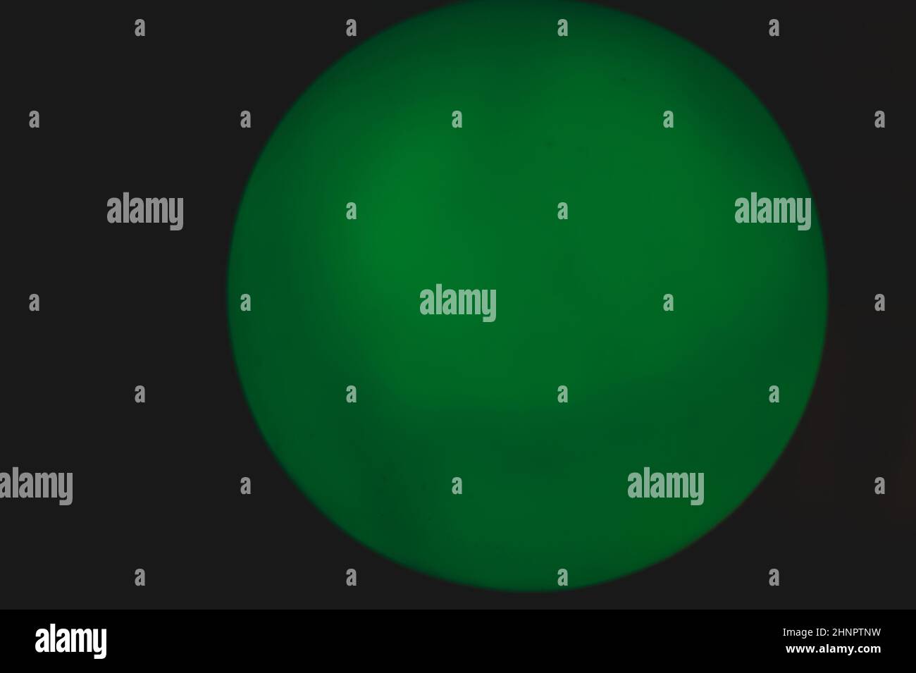 Glowing sphere in the dark. round template with color backlit Stock ...