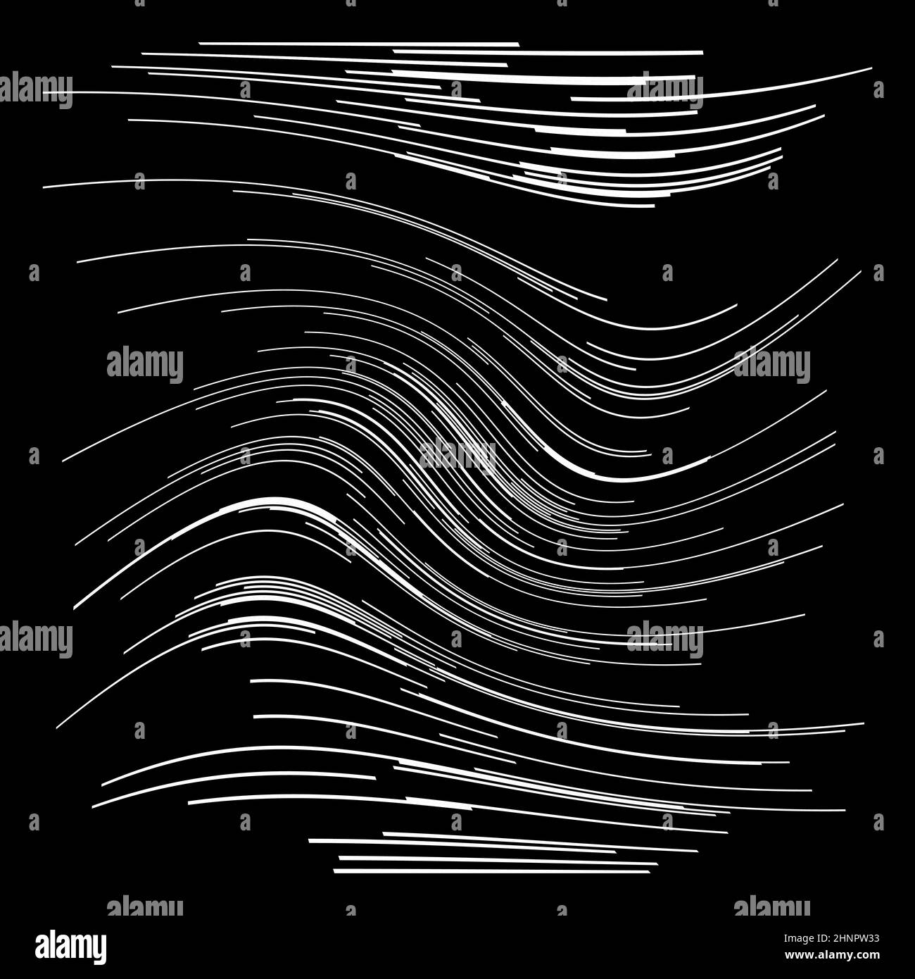 Wavy, waving, wave lines, stripes pattern, texture - stock vector ...