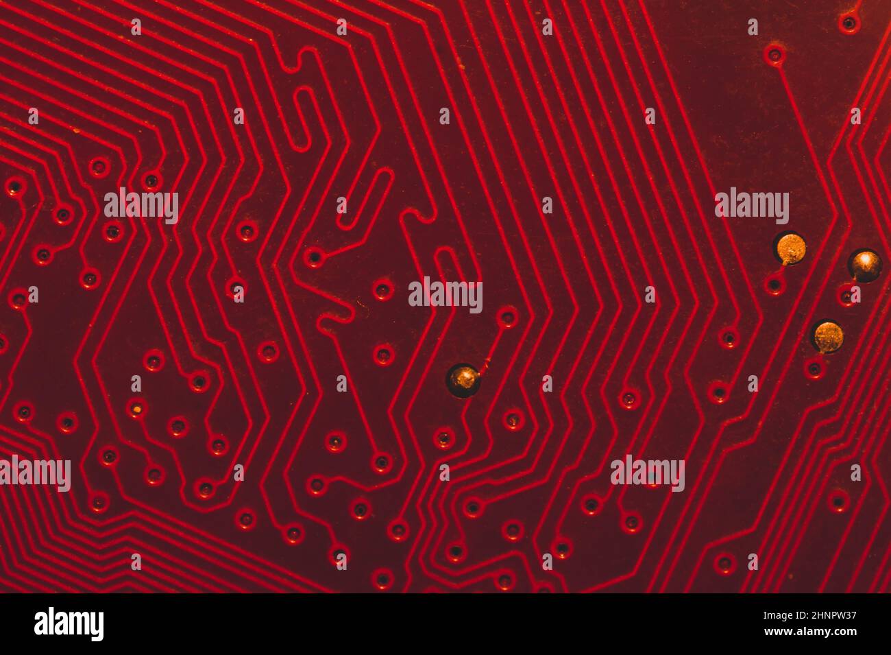 Electronic circuit board abstract background. computer motherboard close up. modern technologies ...