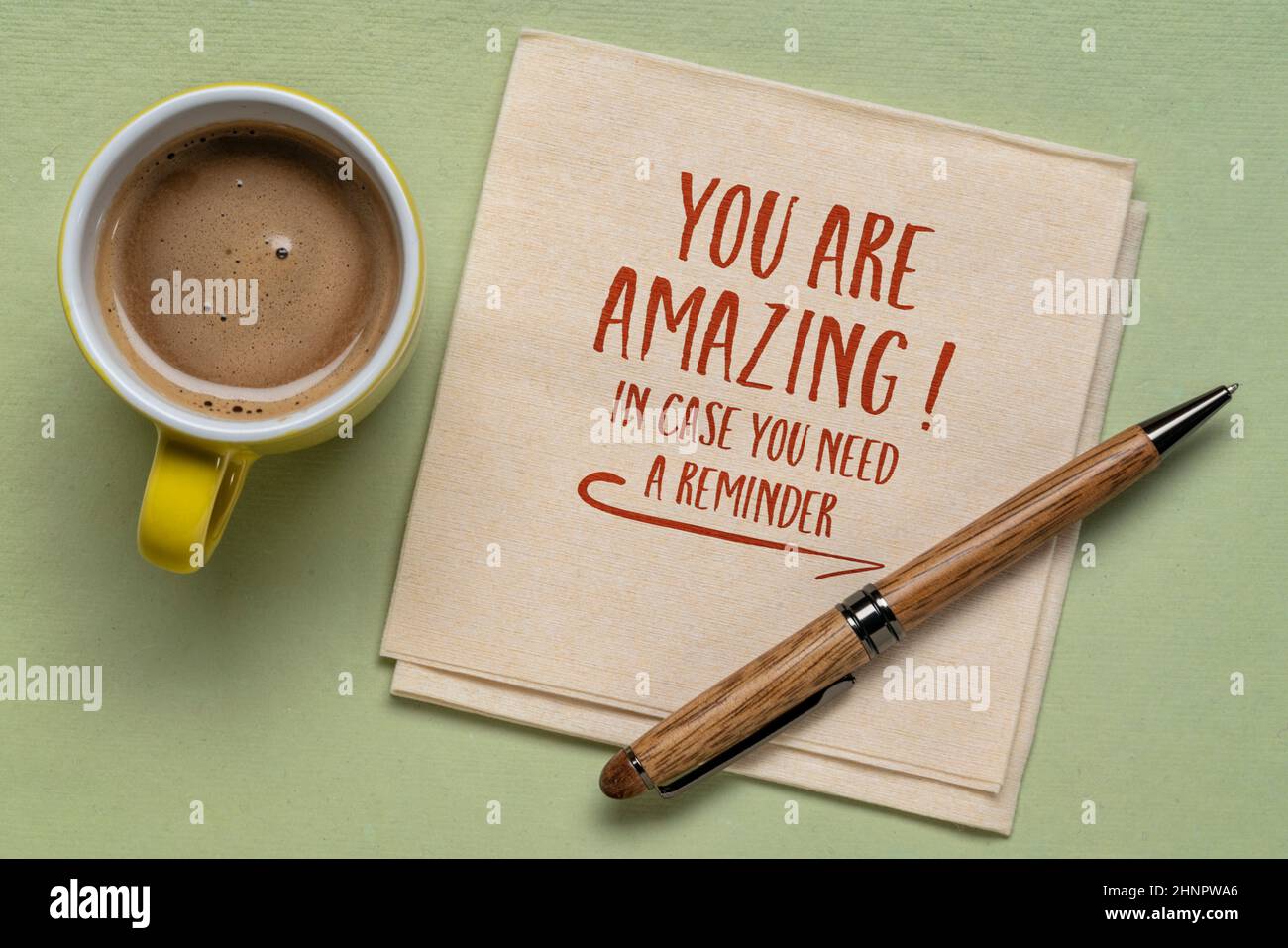 You are amazing, in case you need a reminder - inspirational note or ...