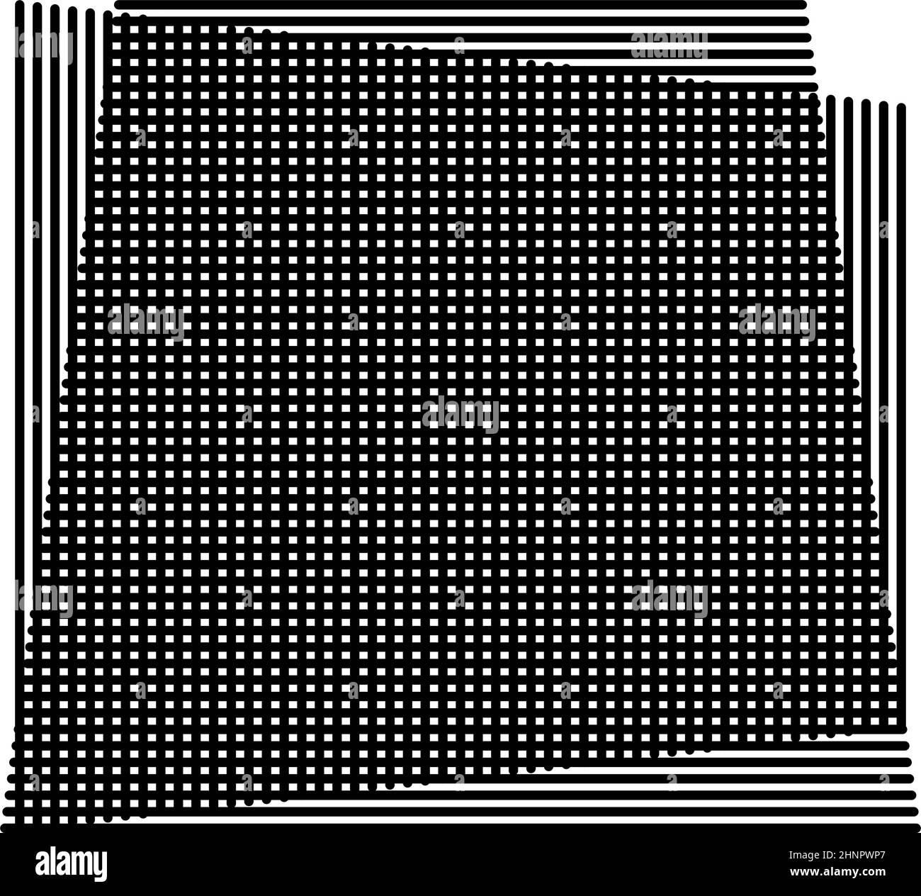 Moire, grid, mesh abstract pattern. Lattice, grating, grill texture ...